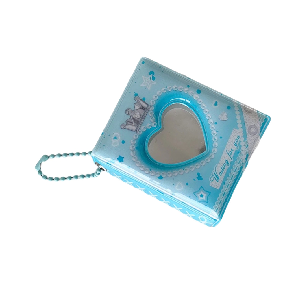 WINDLAND Miniature Photo Album PVC Card Organizers Design For IDs And ...
