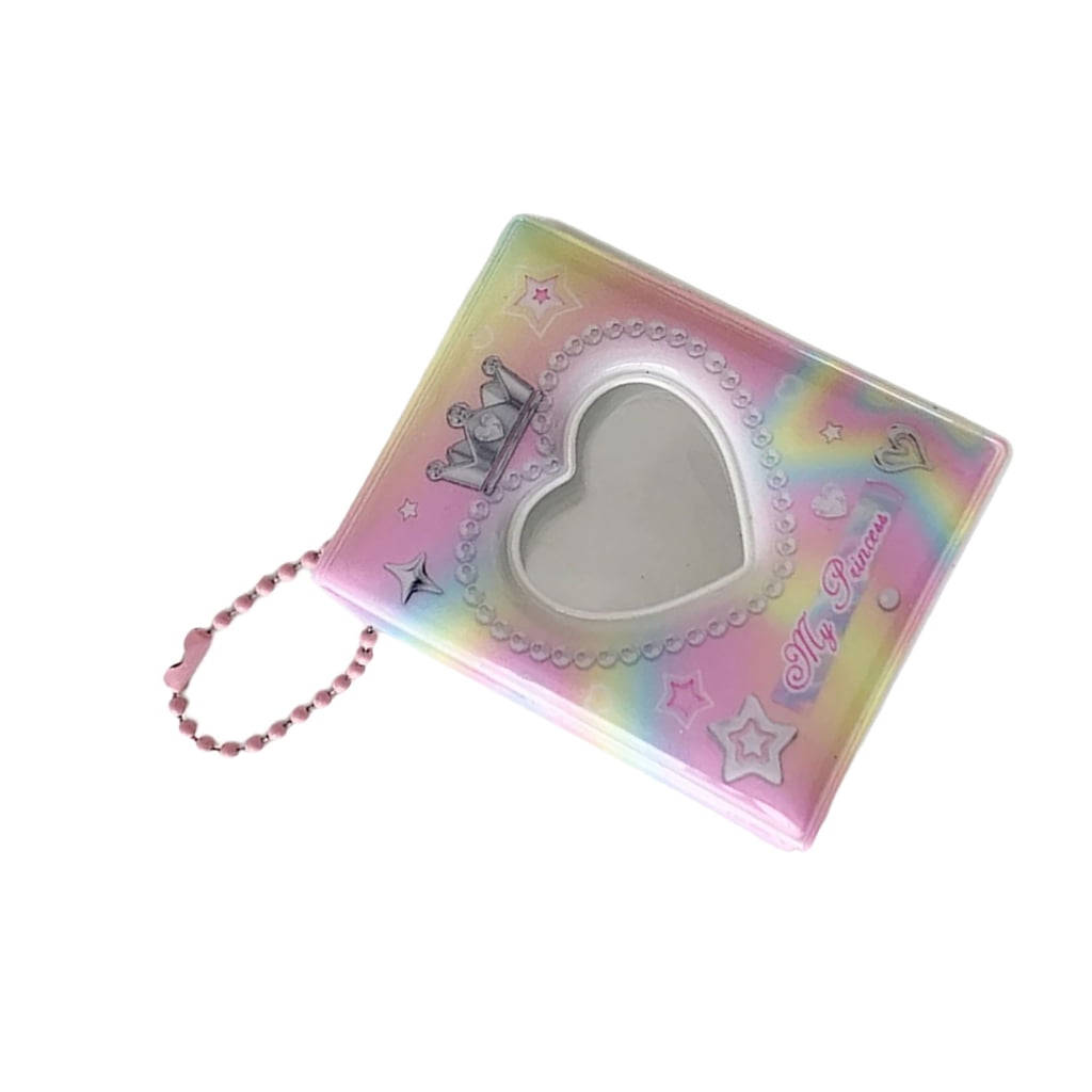 WINDLAND Miniature Photo Album PVC Card Organizers Design For IDs And ...