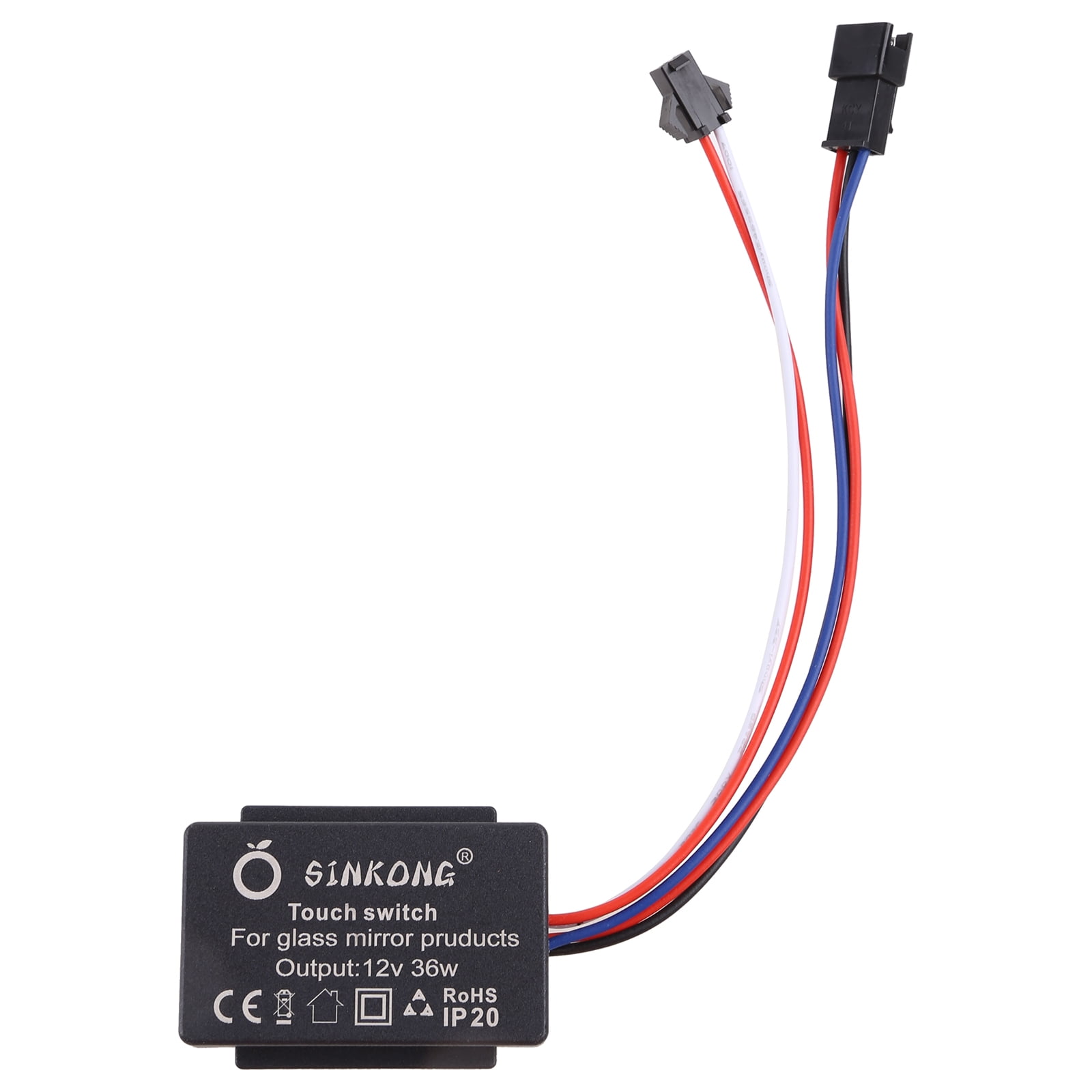 WINDLAND Mirror Switch Buckle Type for Touch Sensor Mirror Lamp ...