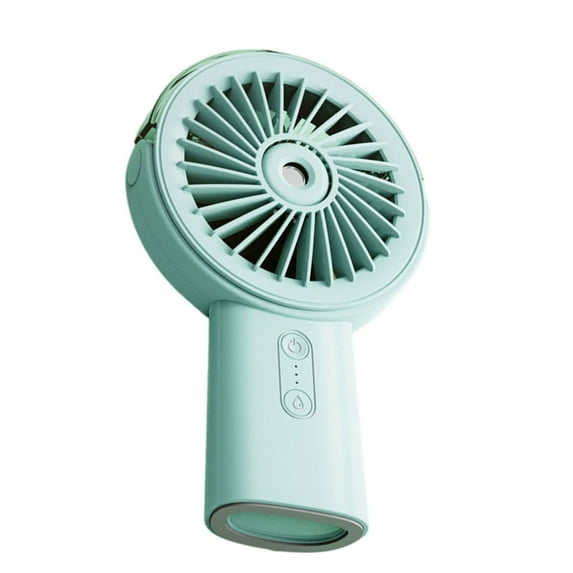 WINDLAND Misting Fan with Misting Small Handheld Fan Power Banks ...