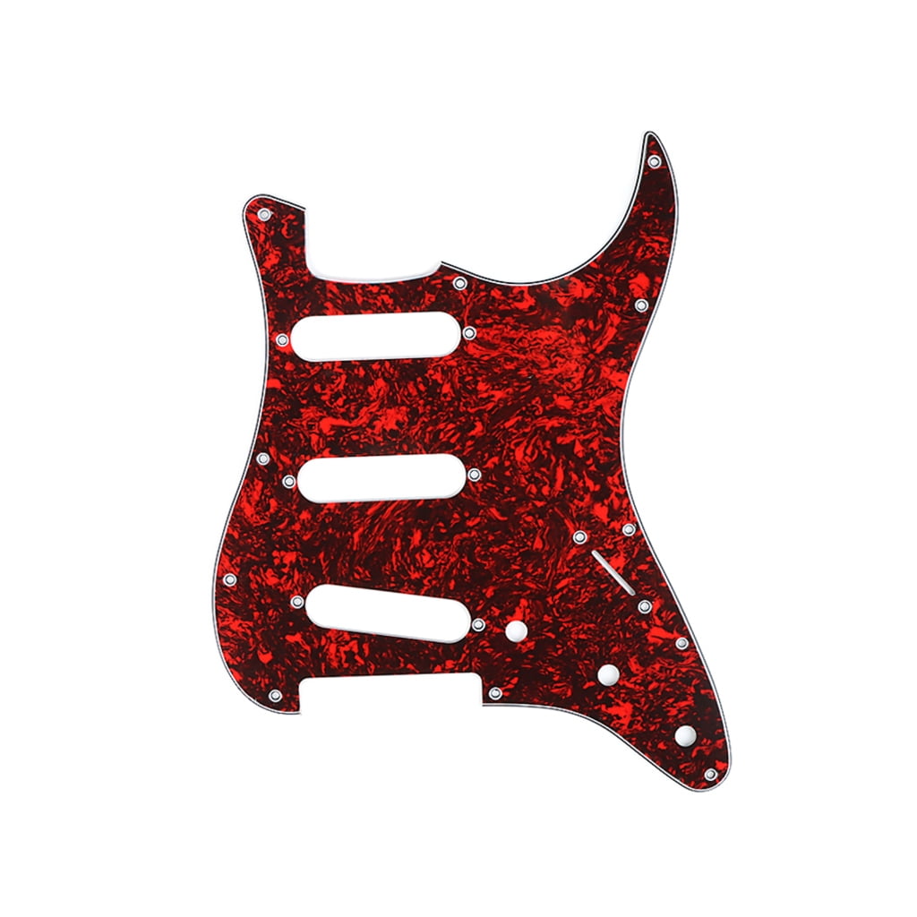 WINDLAND Multicolor 11Hole SSH Guitar Pickguard Scratch Plate For ST SQ ...