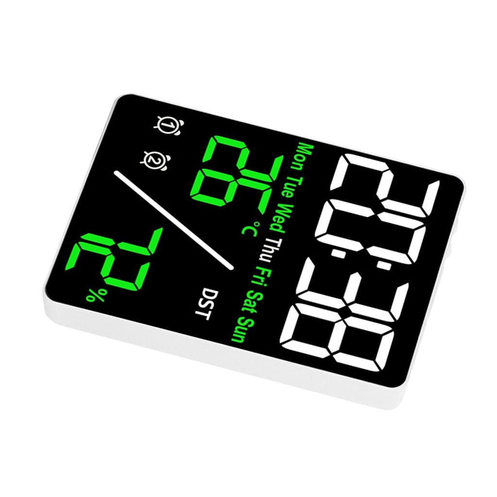 WINDLAND Multifunctional Weather Stations with Alarm Clock, Temperature ...