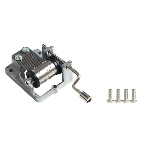 WINDLAND Musical Movement Kit Hand Crank/Wind-Up Model Precise Musical ...