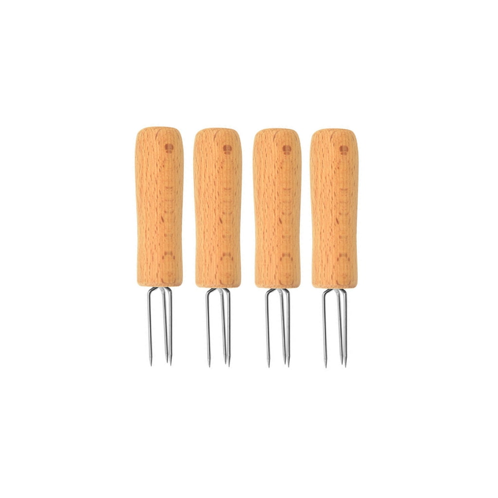 WINDLAND Muti-Functional Triple Fork for Daily Cooking Outdoor BBQ ...