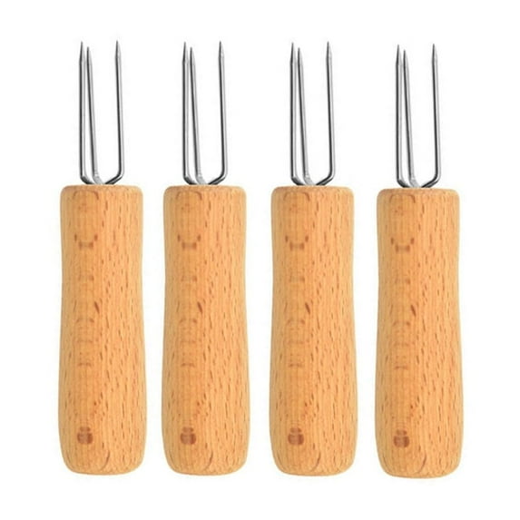 WINDLAND Muti-Functional Triple Fork for Daily Cooking Outdoor BBQ ...