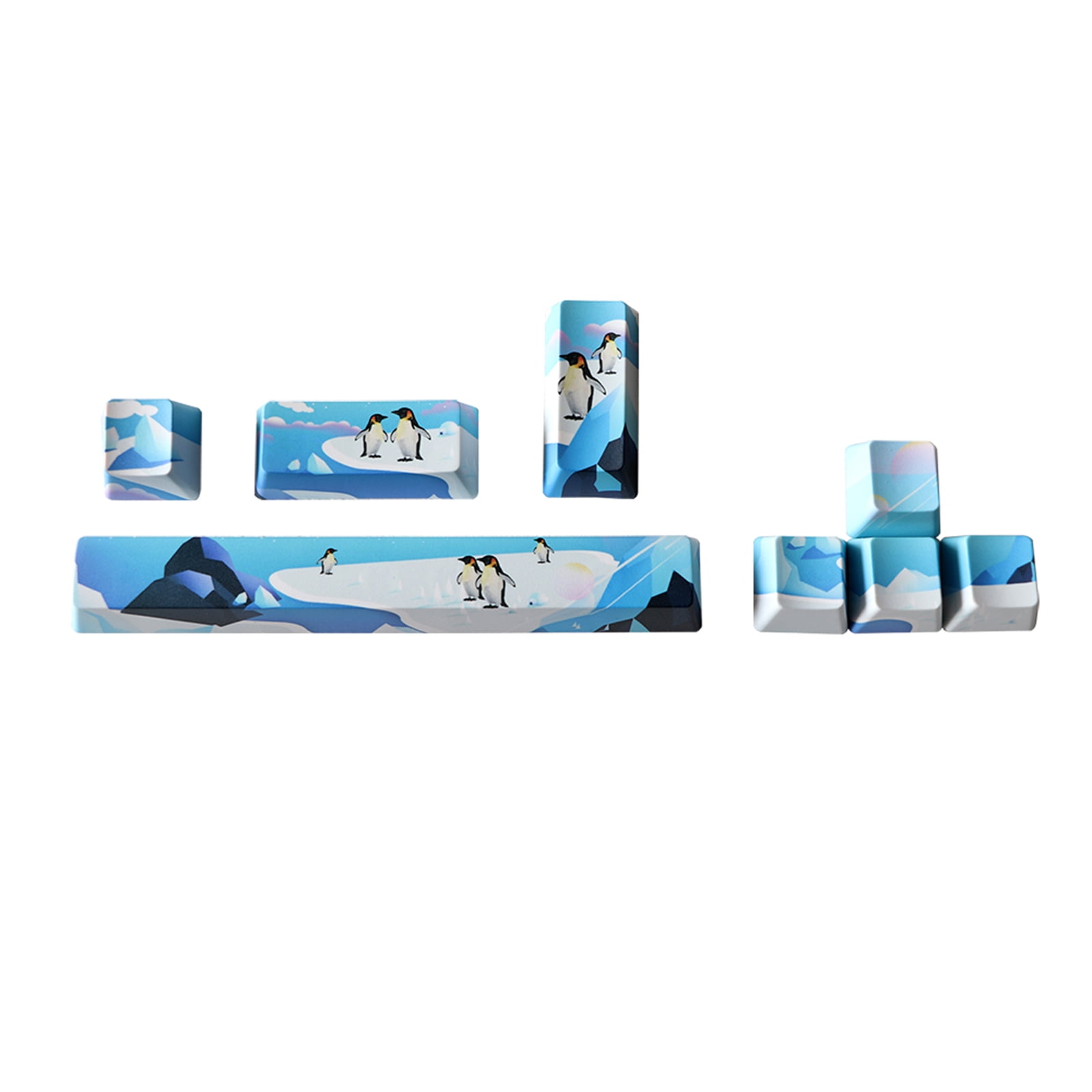 WINDLAND PBT Dye-Sub Keys OEM Profile ESC Enter Direction Keycap for ...