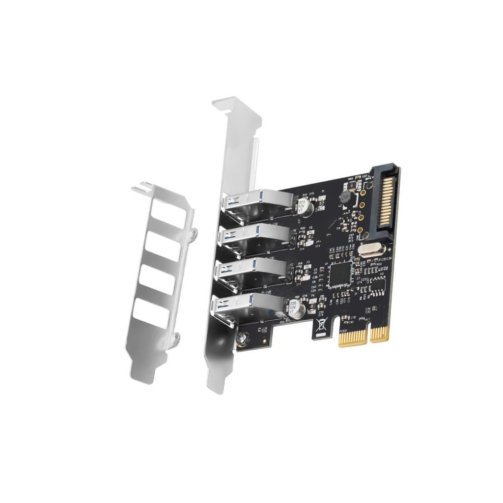 WINDLAND PCIExpress To USB3.0 4 Port Card Automatic Driver Installation ...