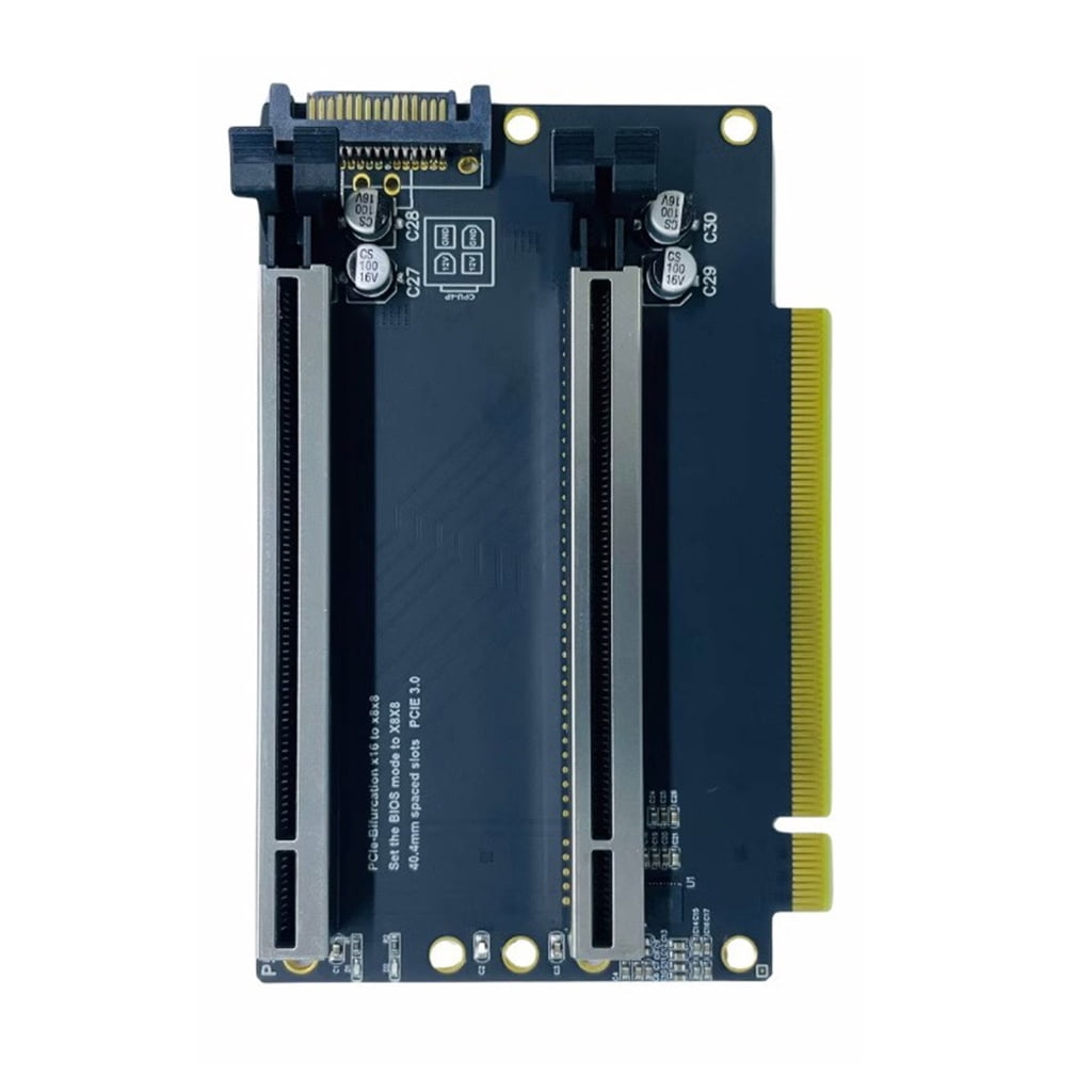 WINDLAND Efficient PCIe3.0 X16 to PCIE X8X8 Expansion Card PCIExpress ...