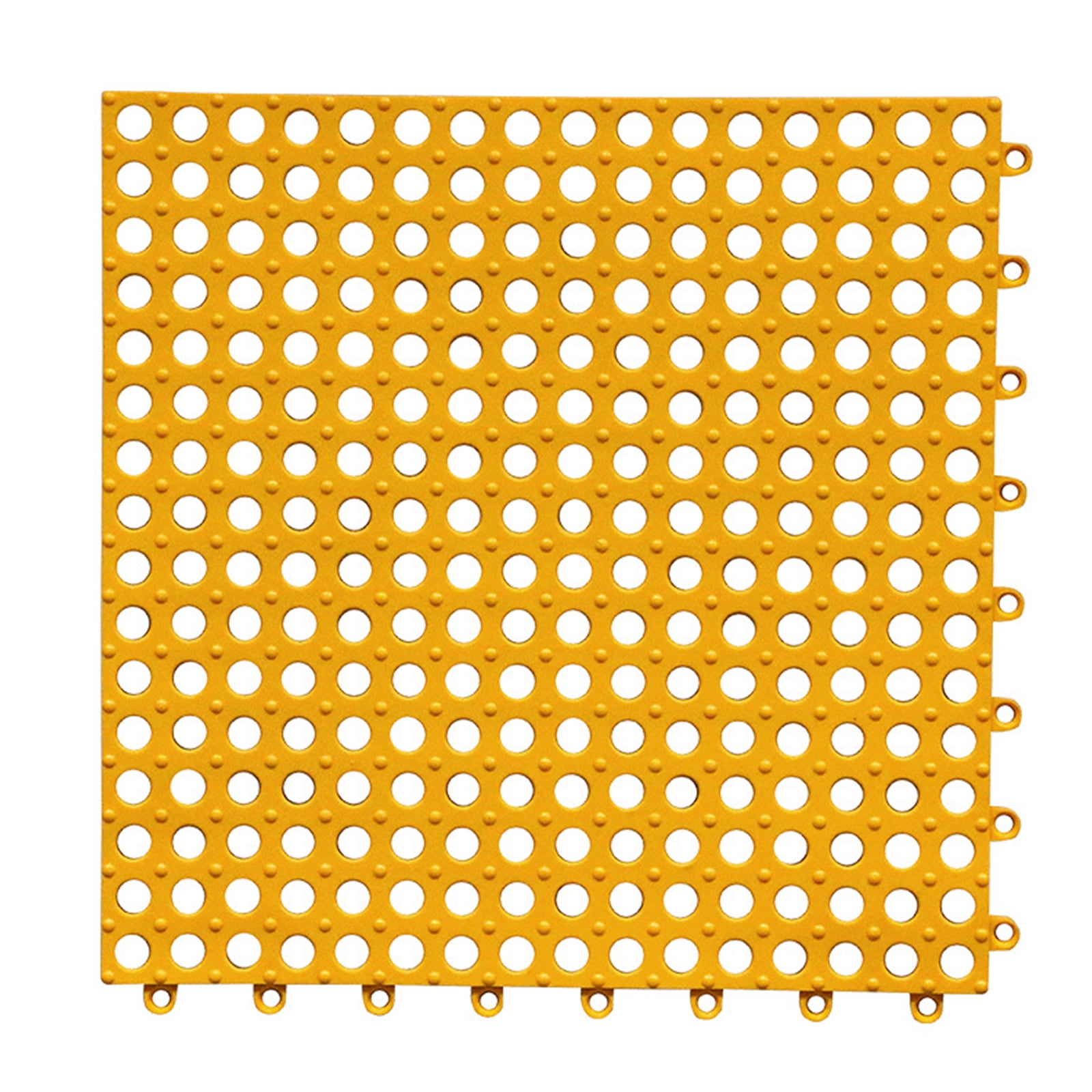 WINDLAND PVC Bath Mat Interlocking Non Slip Drainage Floor Tiles Shower ...