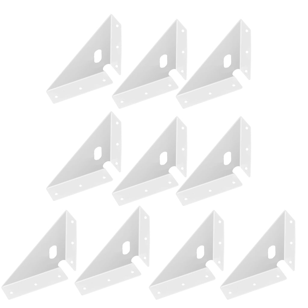 WINDLAND Pack Of 10 Portable Right Angles Brackets for Furniture ...