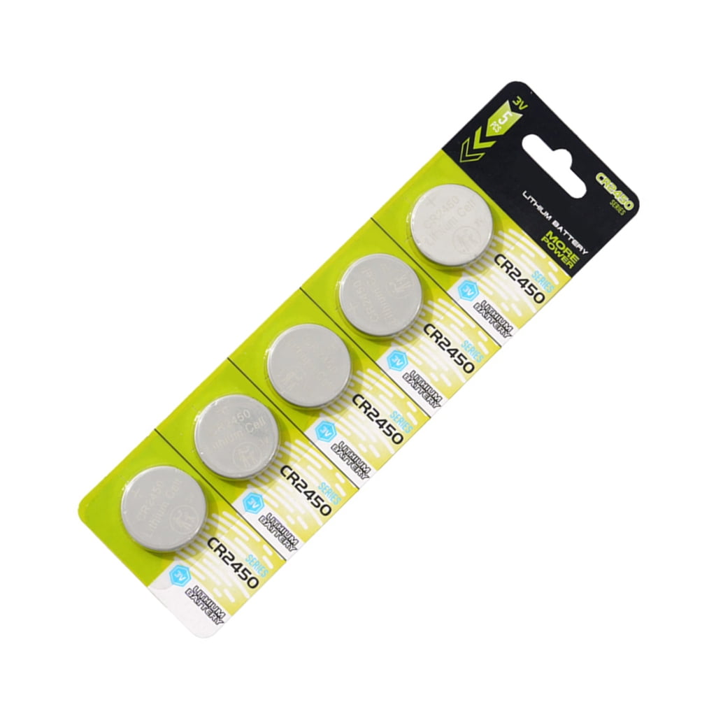 WINDLAND Pack Of 5/10 CR2450 Lithium Button Cells 3V Battery For Remote ...