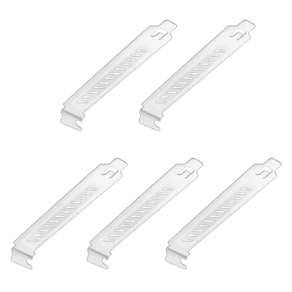 WINDLAND Pack Of 5 Alloy Steel PCI Slot Covers For Enhances Airflows ...