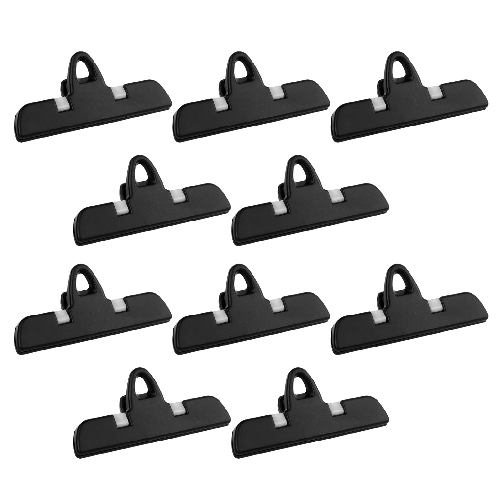 WINDLAND Pack of 10 Food Storage Bag Clip Preserve Snacks with Sturdy ...
