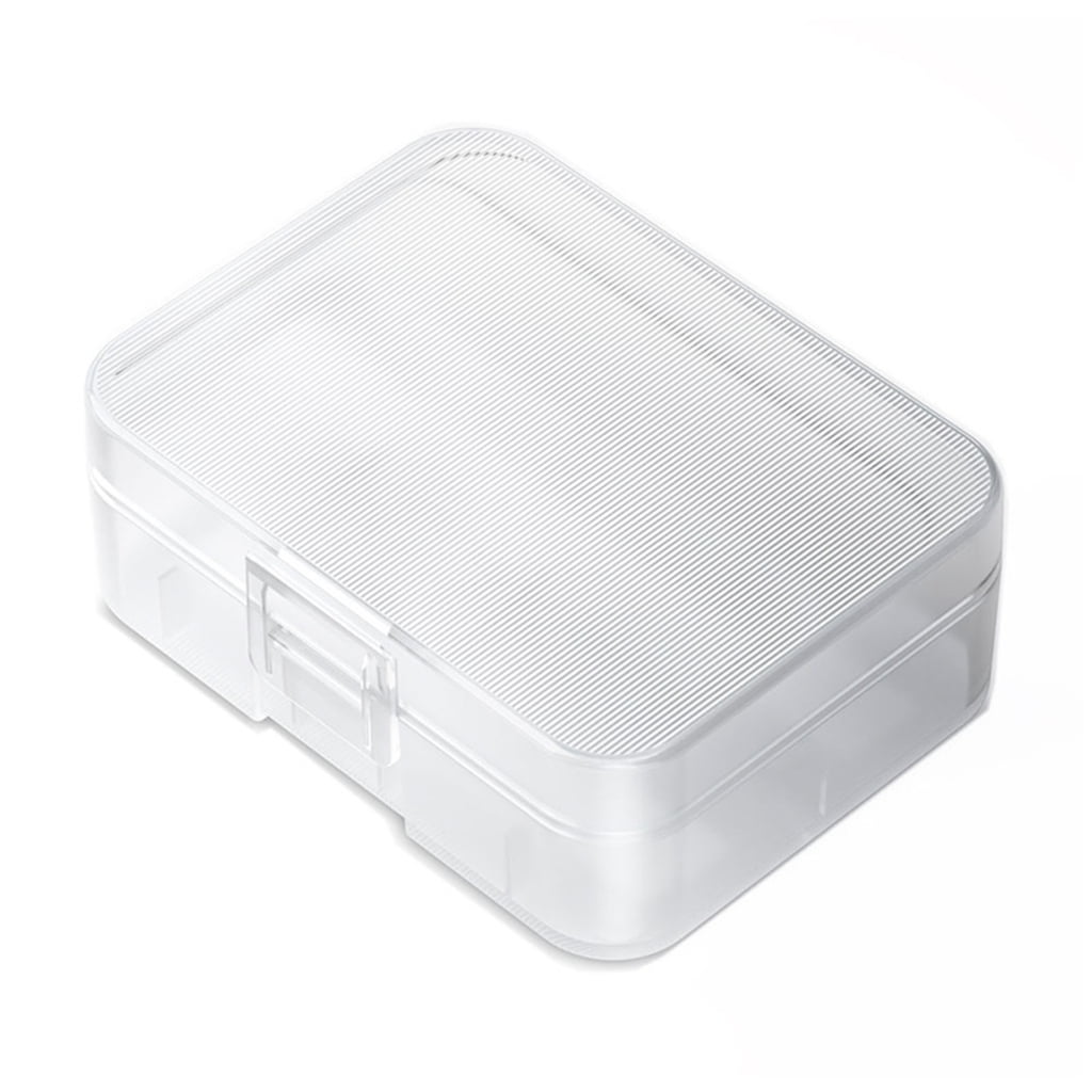 WINDLAND Plastic Battery Container for 18500 Battery Storage Safeguards ...