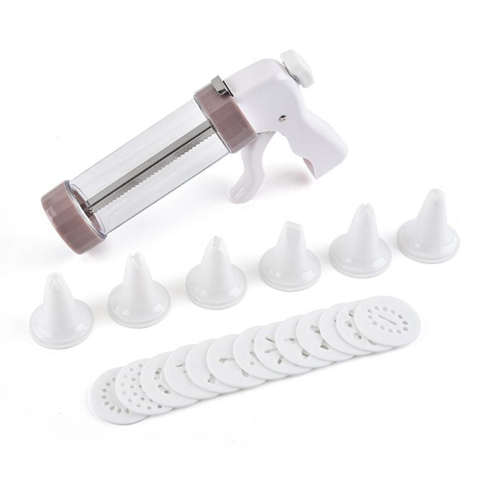 WINDLAND Plastic Cookie Decorating Gun Cake Cream Decorating Syringe ...