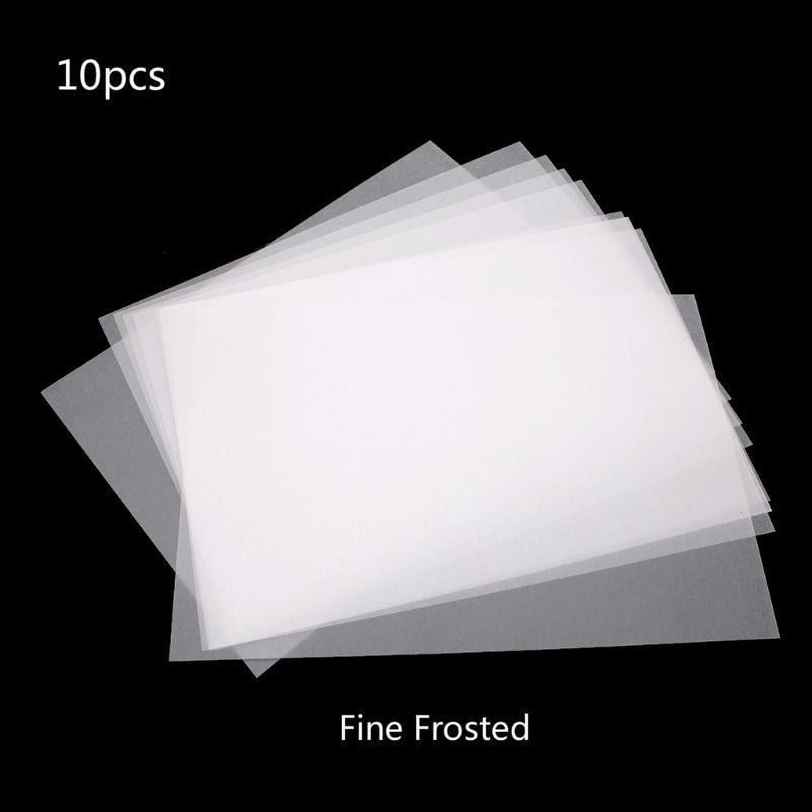 WINDLAND Plastic Sheets Shrink Art Paper Shrink Film Sheets Frosted ...