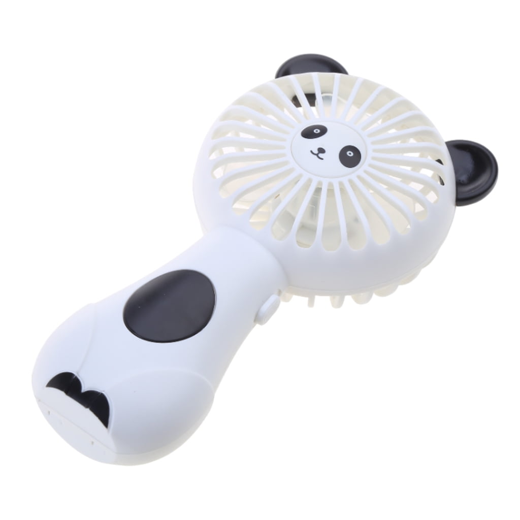 WINDLAND Portable Fan Mini Cooling Fans Cute Design Powered by AA ...