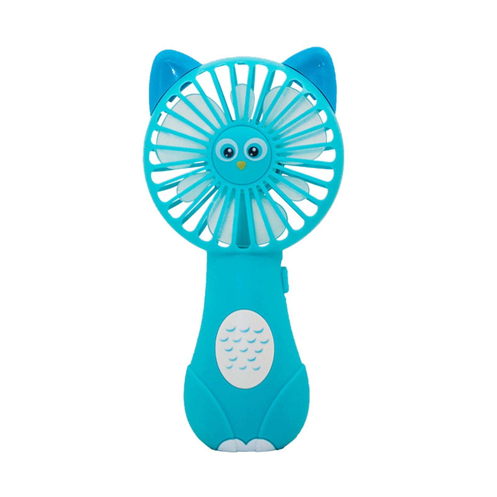WINDLAND Portable Fan Mini Cooling Fans Cute Design Powered by AA ...