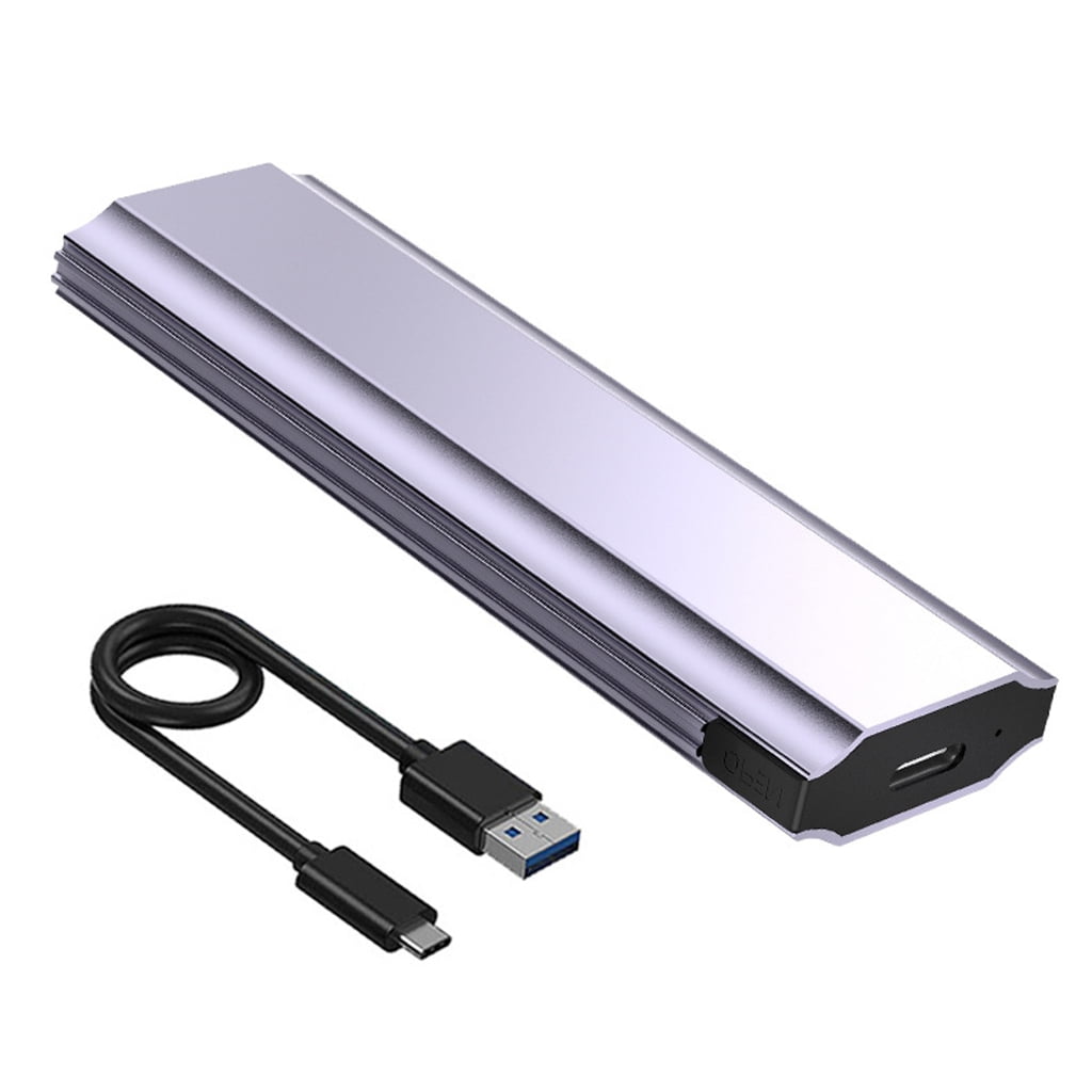 WINDLAND Portable M.2 /NVME Solid Disk Enclosure,Protective Case with ...