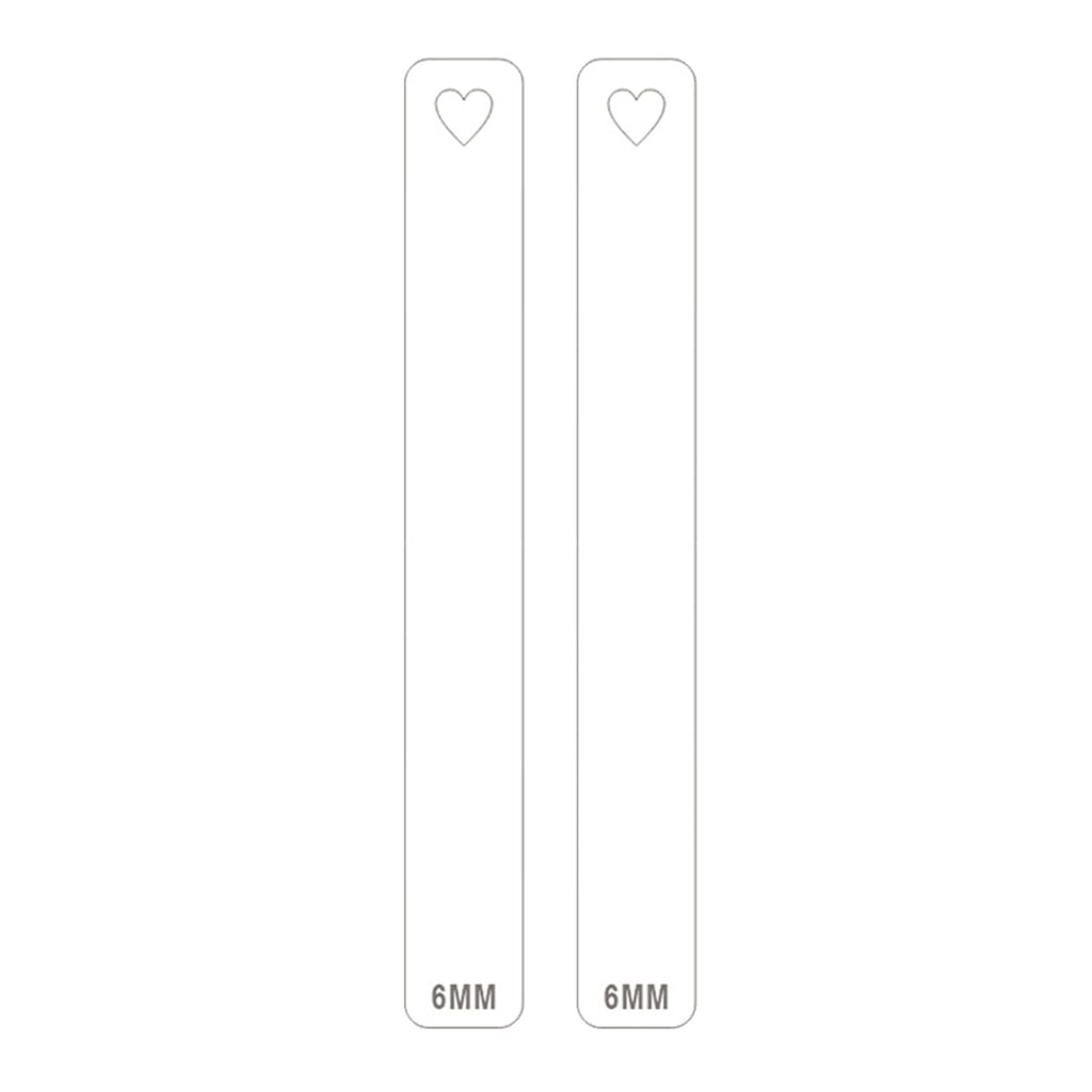 WINDLAND Portable Pottery Clay Thickness Ruler 2/3/4/5/6mm Clay Depth ...