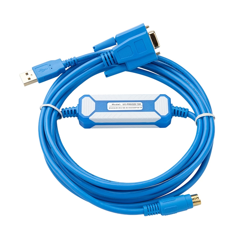 WINDLAND Portable Programming Cable Data Download Line for AH/DVP/DOPTP ...