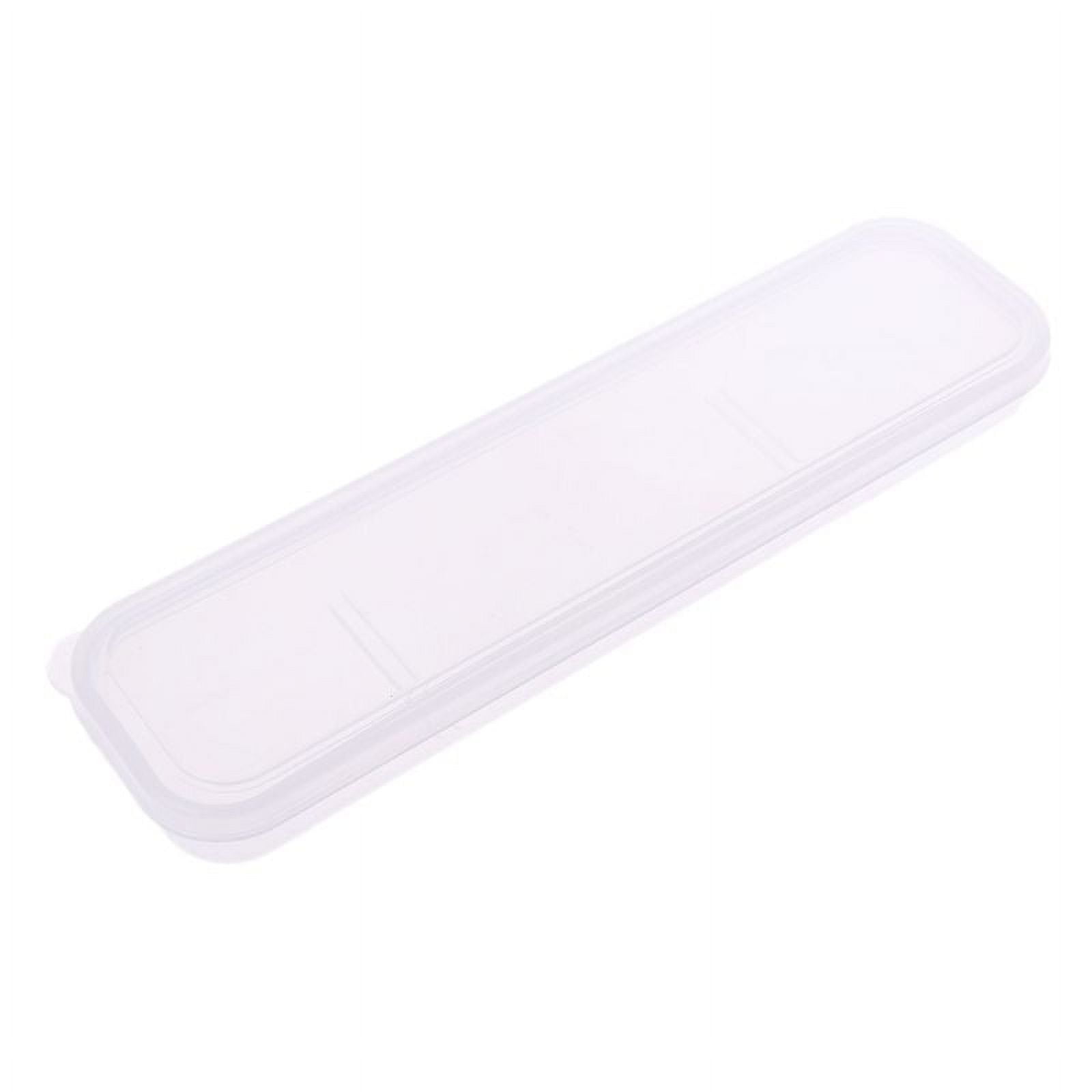 WINDLAND Portable Transparent Plastic Tableware for Case Spoon Fork ...