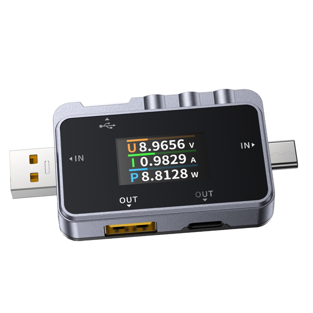 WINDLAND Portable USB Type C Tester for Voltages Current Measurement ...