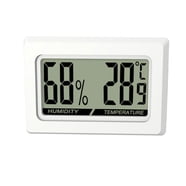 7pcs Round Digital Humidity Gauge Monitor Reptile Terrarium Greenhouse ...