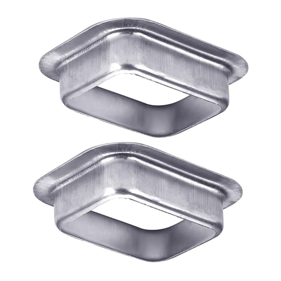 WINDLAND Practical K Styles Rain Gutter Downspout Outlet Aluminum 2 ...