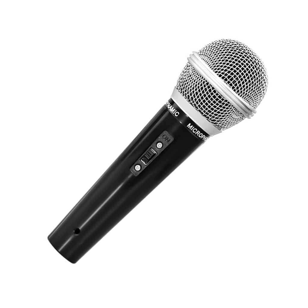 WINDLAND Props Microphone Fake Microphone Props Pretend Microphone Toy ...