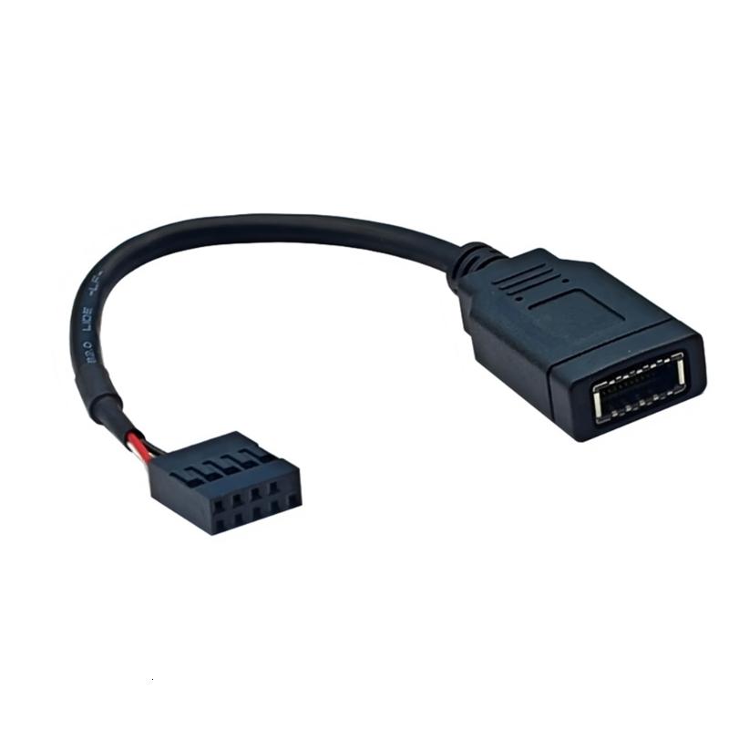 WINDLAND Quality 9PIN To Type E Motherboard Header Cable With Front ...