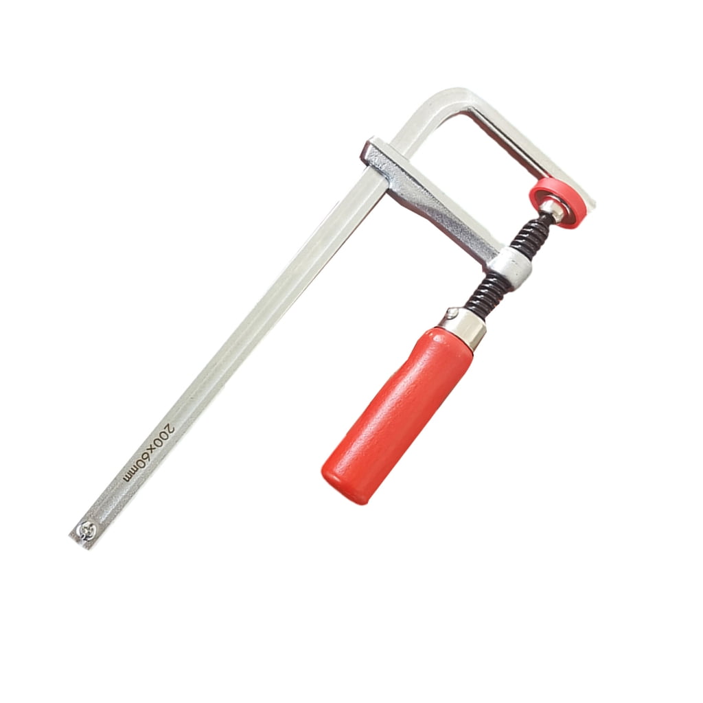 WINDLAND Quickly Adjust Screw Handle Track Rail Clamps 120-300mm Wood ...