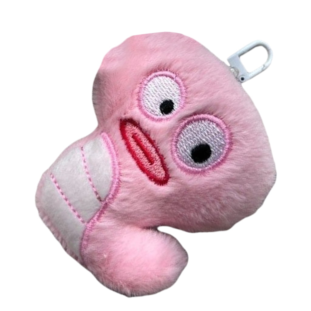 WINDLAND Lightweight and Portable Plush Snake Keychain Charm with Big ...