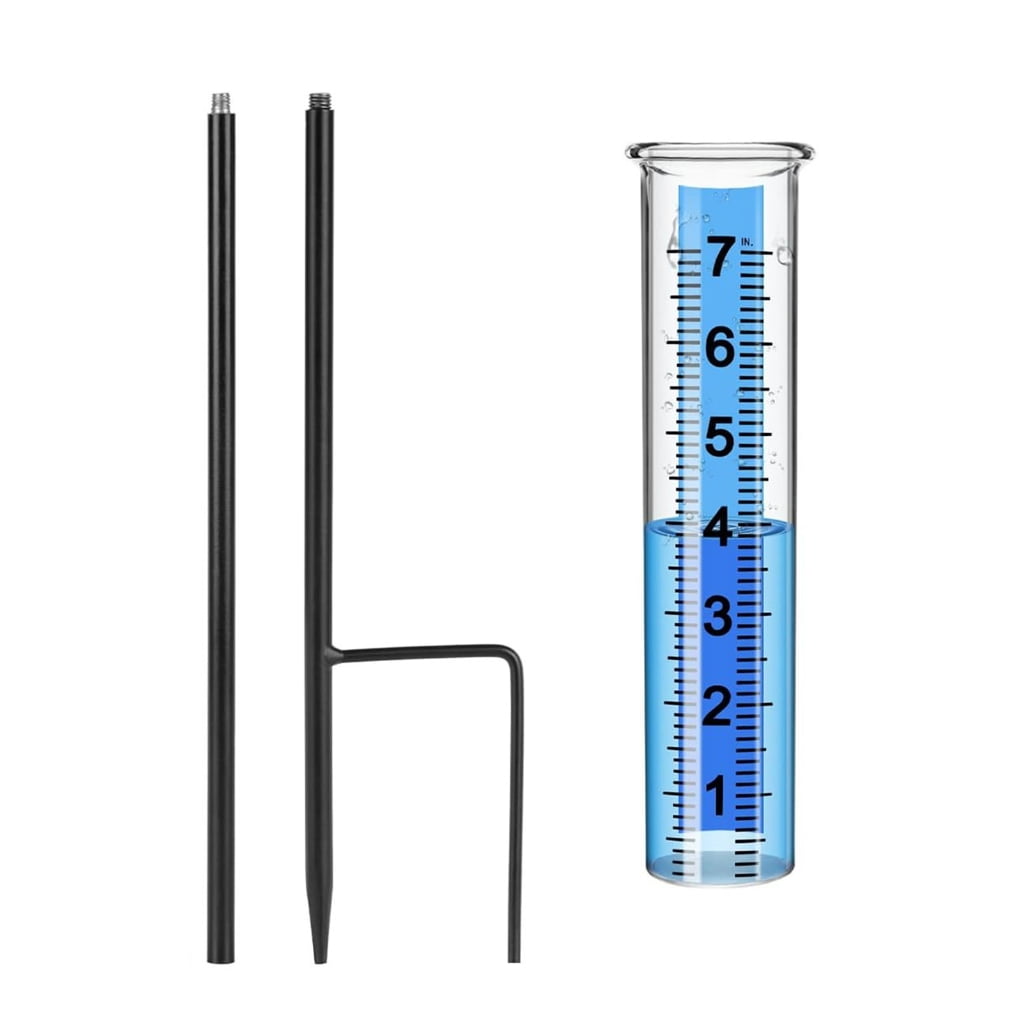 WINDLAND Rain Gauge Upgraded Freeze Proof Rain Gauge Outdoor Best Rate ...