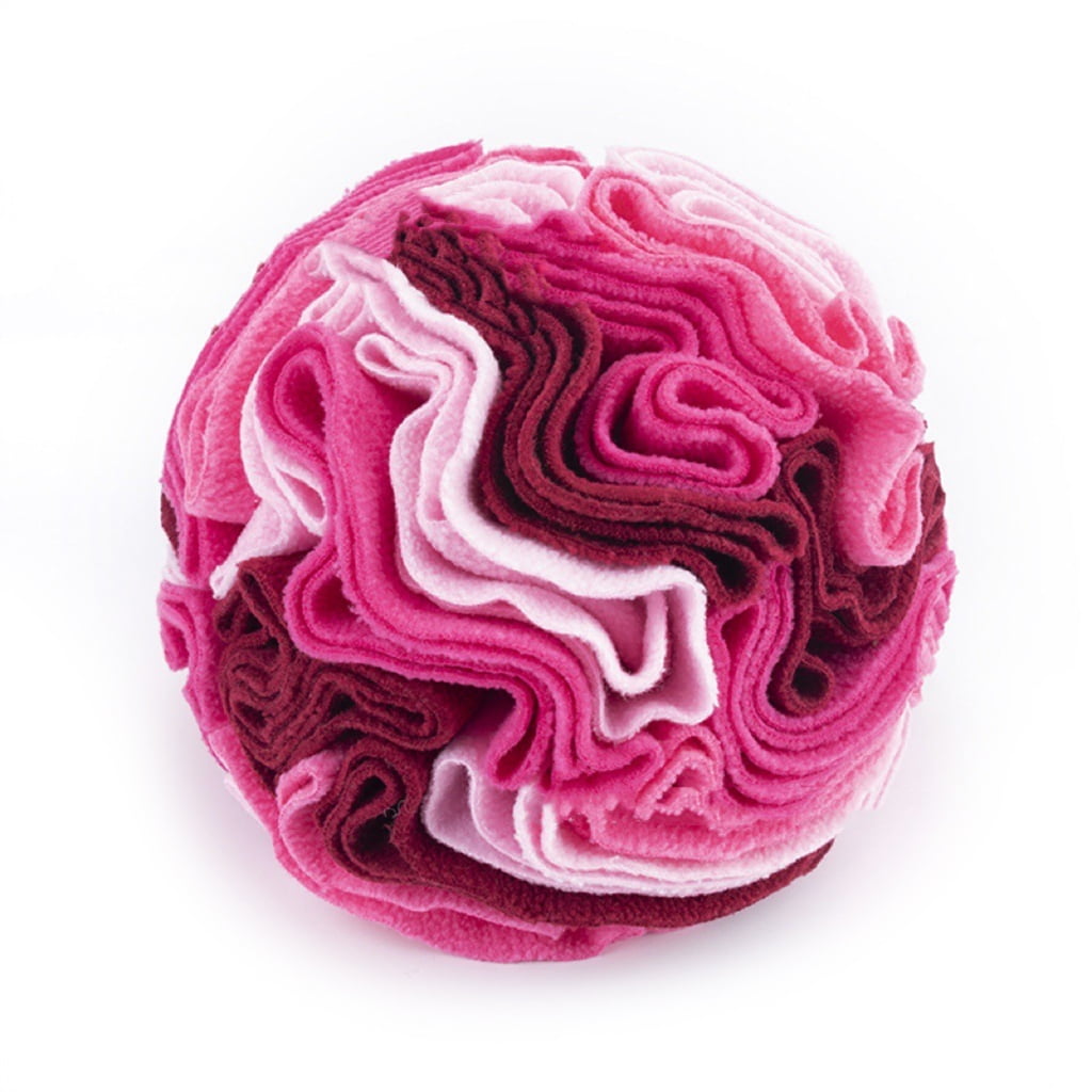 WINDLAND Rainbow Sniffing Ball and Treat Dispensing Toy Activate Pet ...