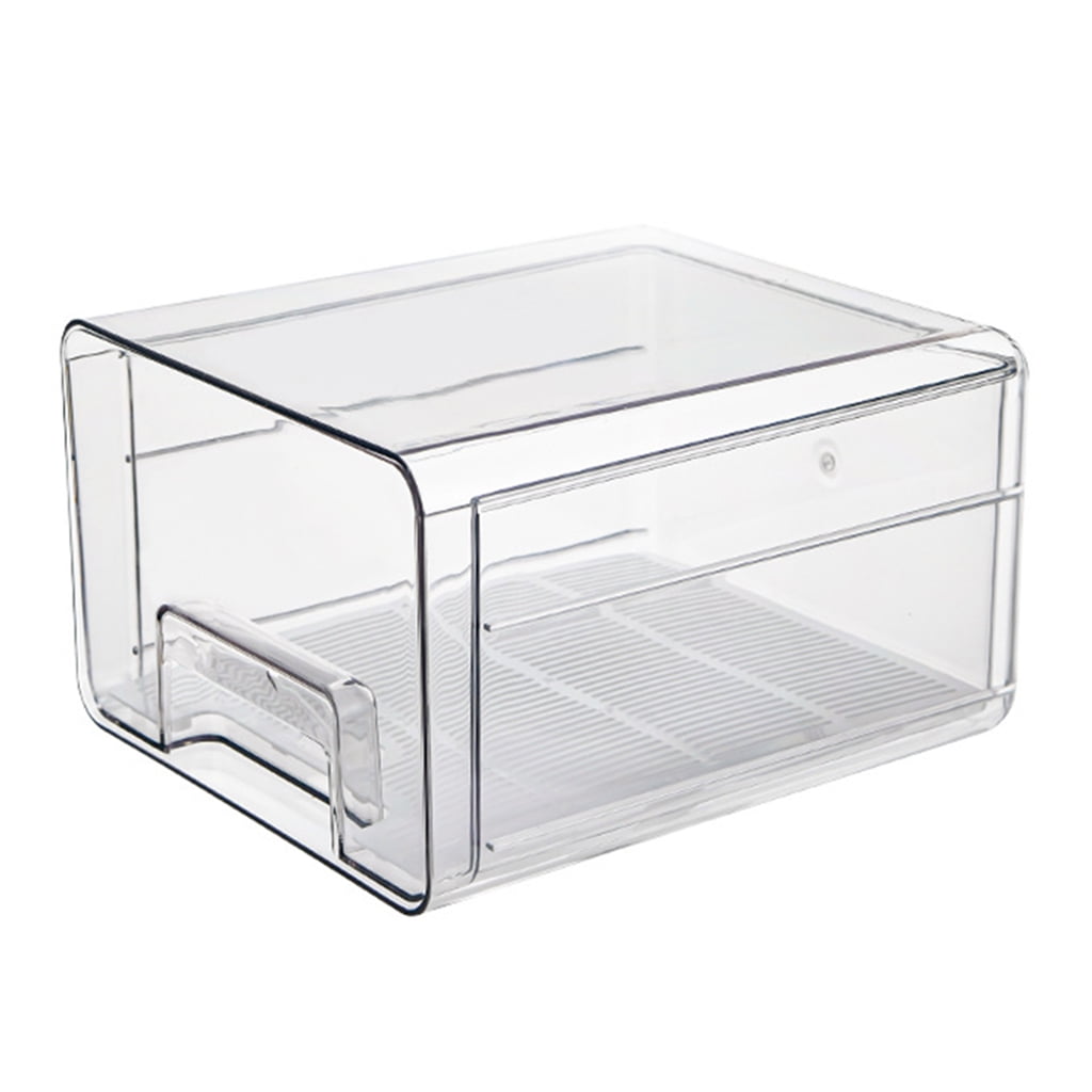 WINDLAND Refrigerator Storage Box Mini Refrigerator Drawer Storage Box ...