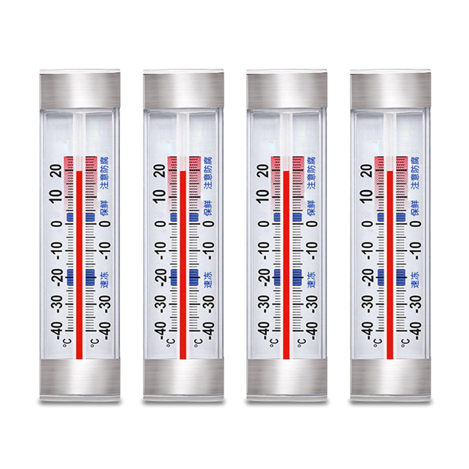 WINDLAND Refrigerator Thermometer Freezer 4pcs Thermometers Kitchen ...