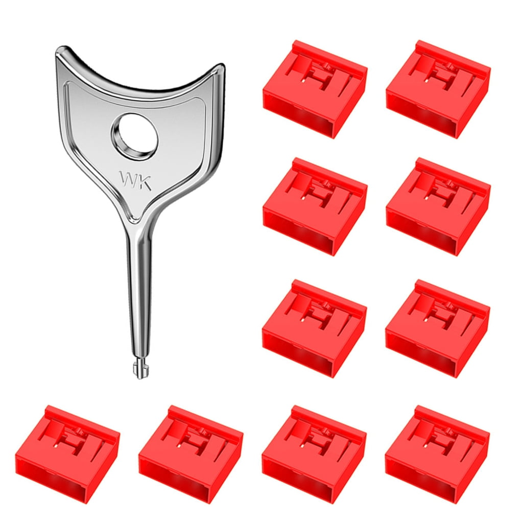 WINDLAND Removable USB Port Blockers USB Security Lock Protect Computer ...