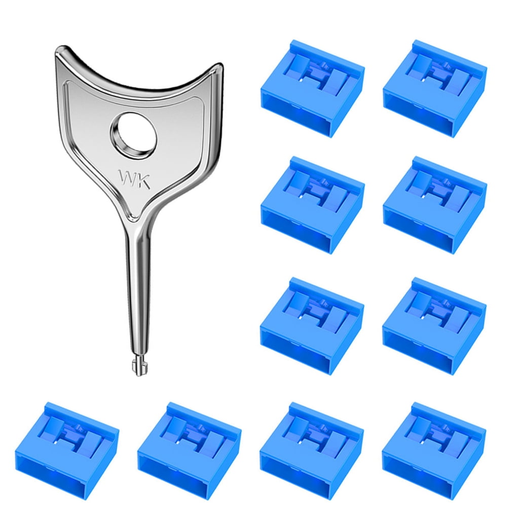 WINDLAND Removable USB Port Blockers USB Security Lock Protect Computer ...