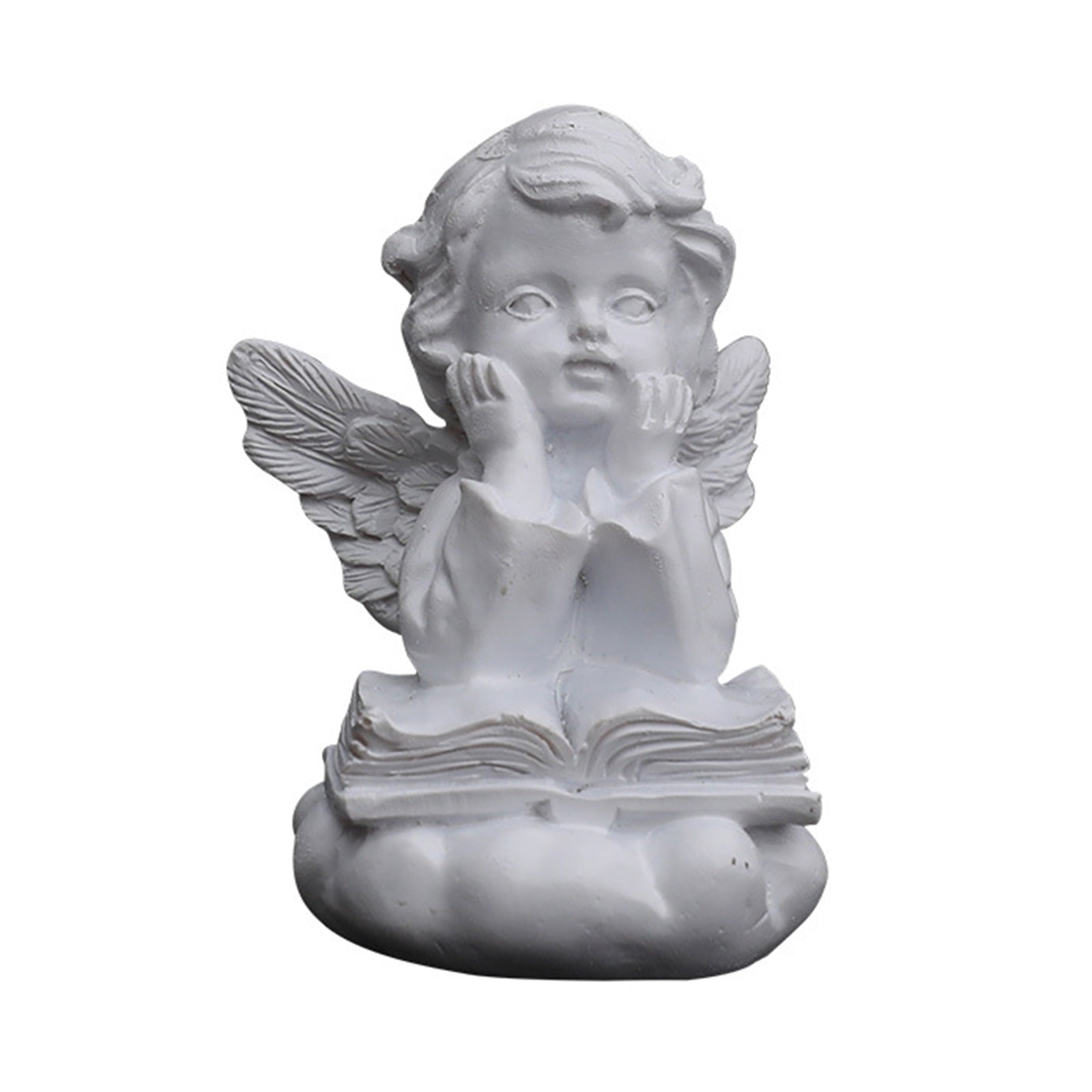 WINDLAND Resin Angel Statue Fairy Sweet Girl Figurine Decoration Cute ...