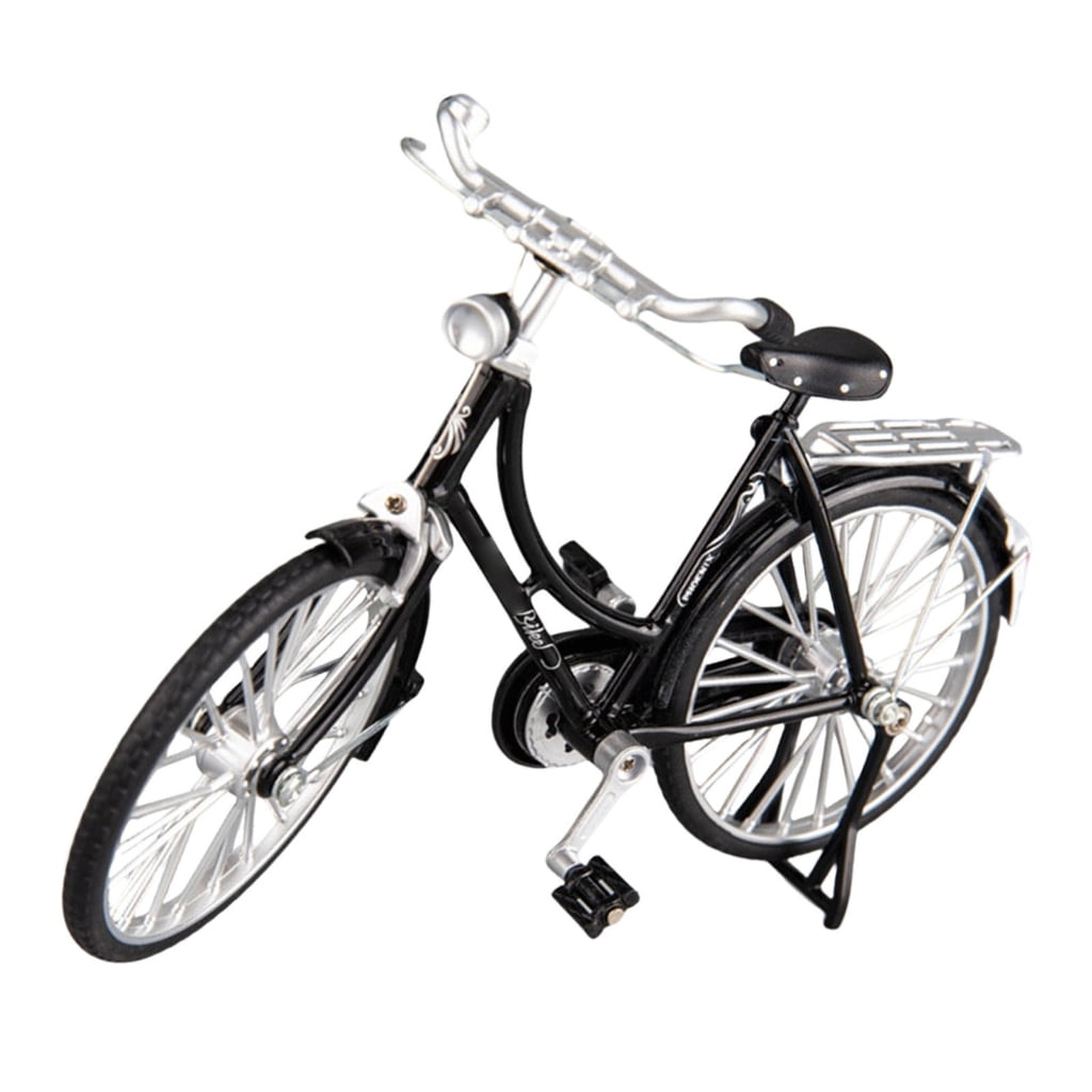 WINDLAND Retro Bicycles Model Ornament Nostalgic Design Miniature Bike ...