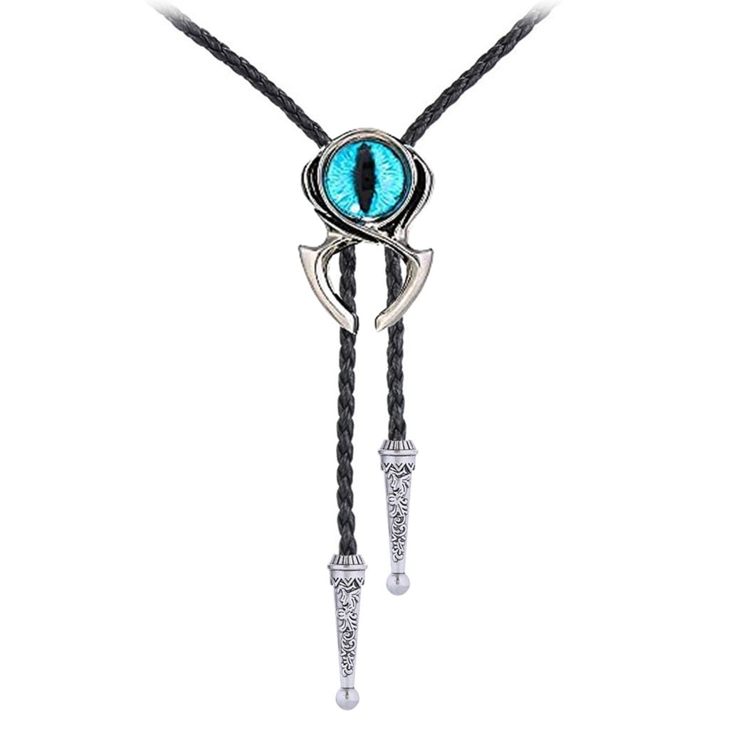 WINDLAND Rodeos Bolo Tie Women Men Unisex Elegant Devils Eye Bolo Ties ...