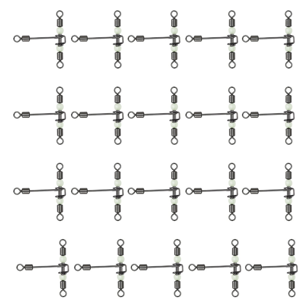 WINDLAND Rolling Swivels Fishing Swivels Rig Swivels Line 3 Way Swivels ...