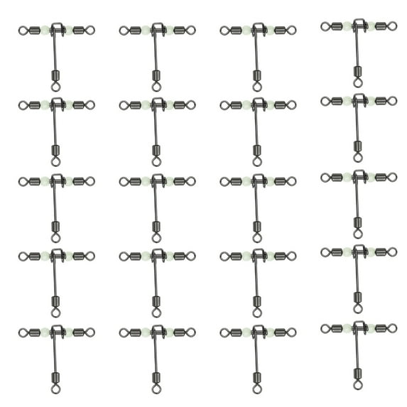 WINDLAND Rolling Swivels Fishing Swivels Rig Swivels Line 3 Way Swivels ...