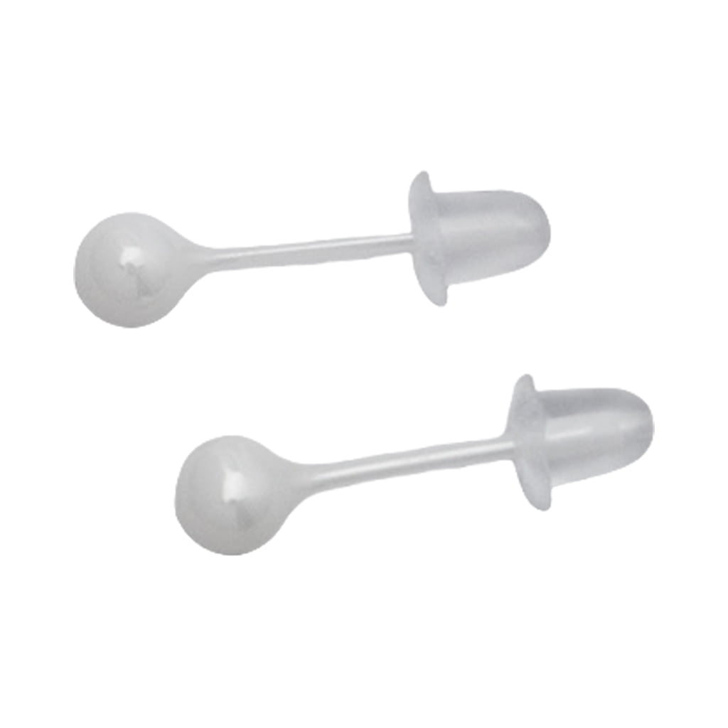 WINDLAND Bioplast Flexible Bioceramics Ear Nose Studs Nickel Piercing ...