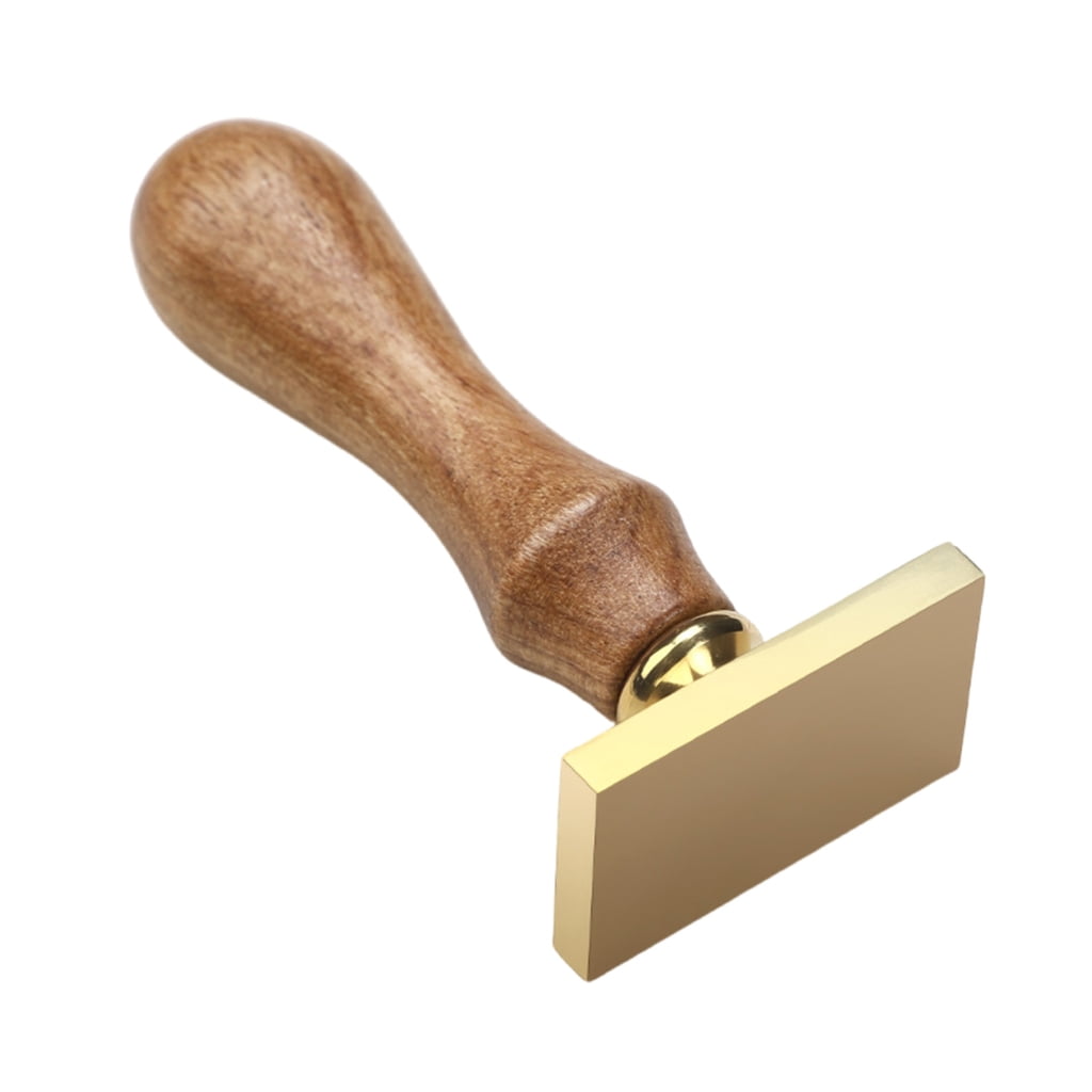 WINDLAND Seal Stamp with Wood Handle Set for Seal Invitation Card Round ...