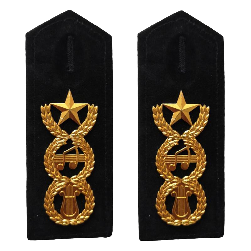 WINDLAND Shoulder Epaulets Professional Uniform Epaulet Shoulder Bars ...