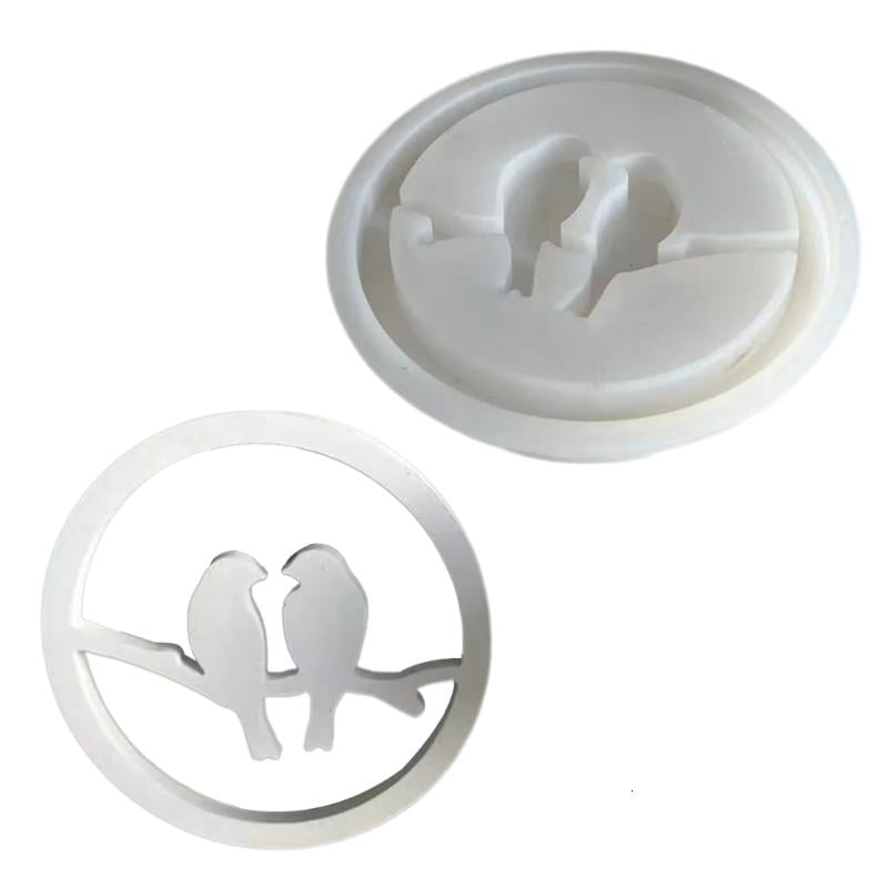 WINDLAND Silicone Figurine Moulds Bird Shape Ornament Mould Candle Mold ...
