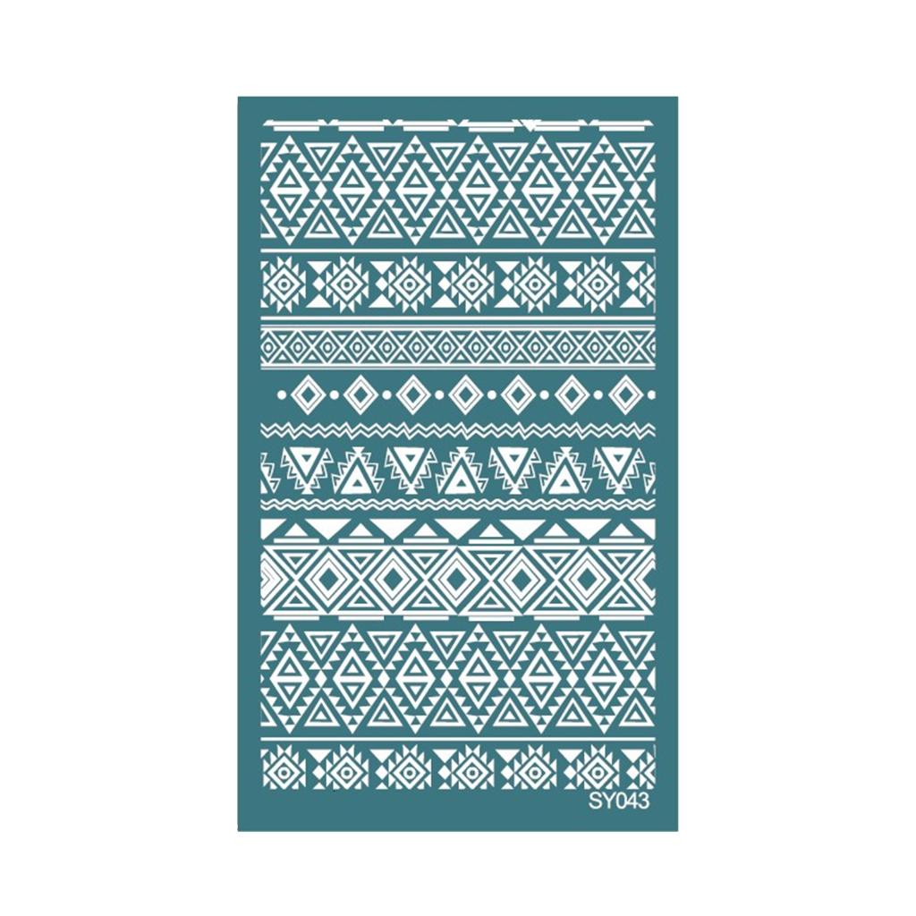 WINDLAND Silk Screen Stencil Reusable Self-Adhesive Silk Screen ...