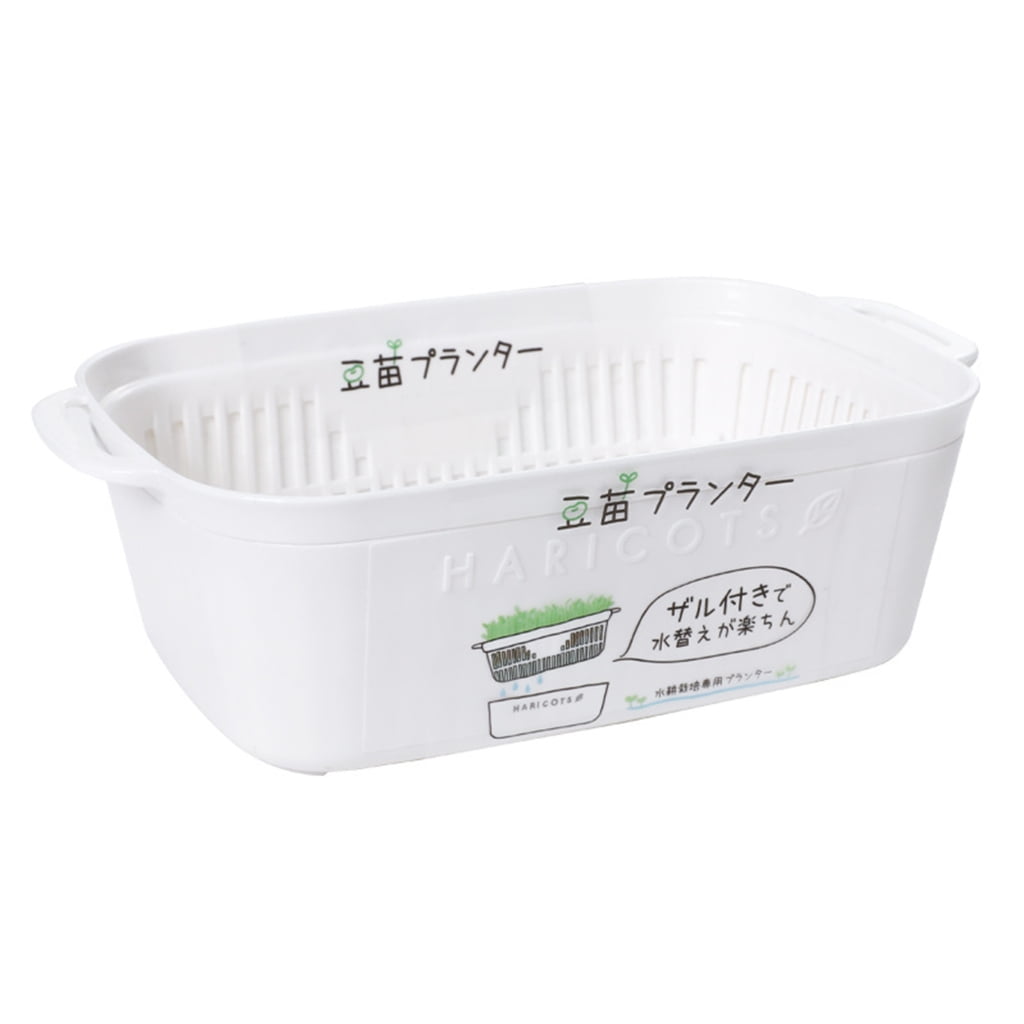 WINDLAND Simple to Use Sprouting Basket Soilless Cultivation Tray Bean ...
